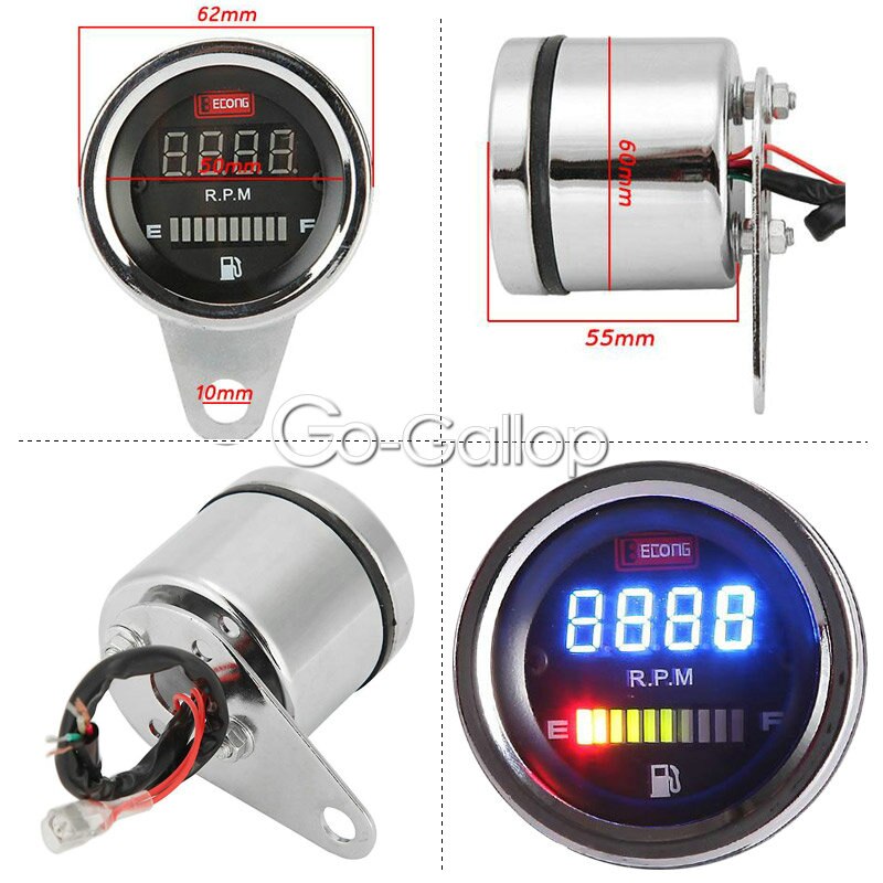Motorcycle Tach Tachometer Fuel Gauge For Suzuki I... – Vicedeal