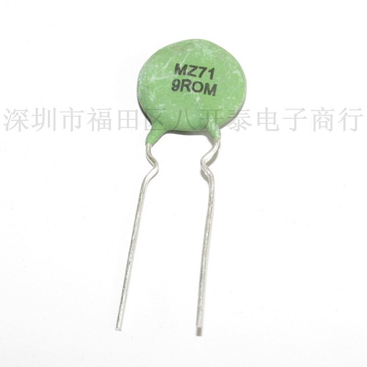 15PCS Home furnishings MZ71 9ROM 9 ohm PTC green p... – Grandado