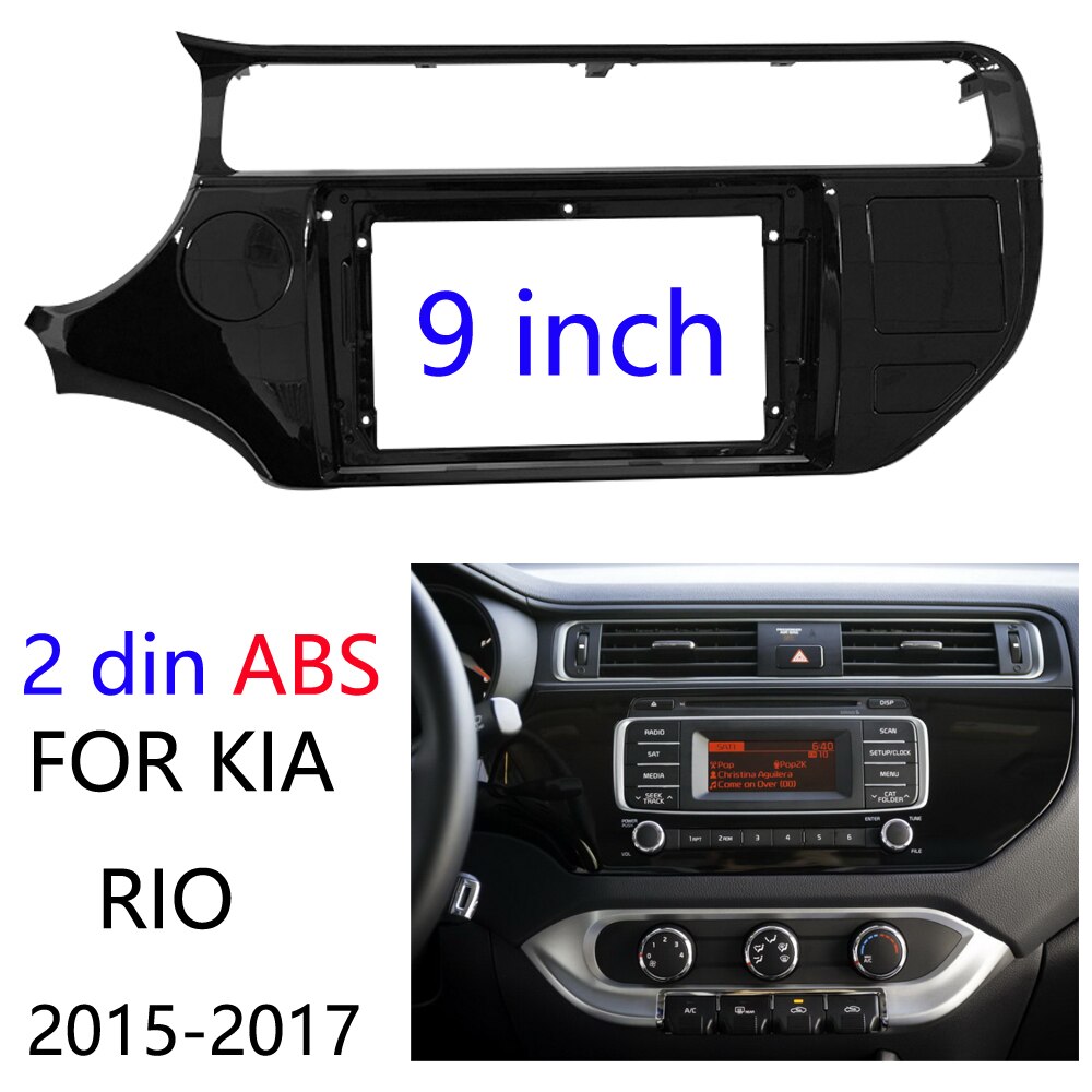 2Din 1Din Auto Cd Dvd Frame Audio Montage Adapter ... – Grandado