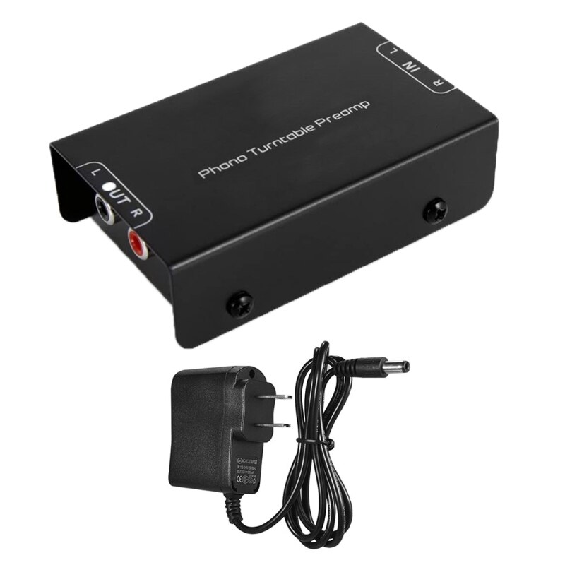 PP900 Ultra-Compact Phono Preamp Preamplifier RCA ... – Grandado