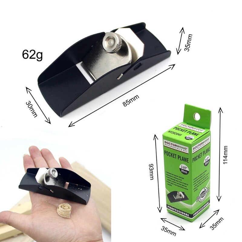1pcs 85x30x35mm Super Mini Trimming Plane Woodwork... – Grandado