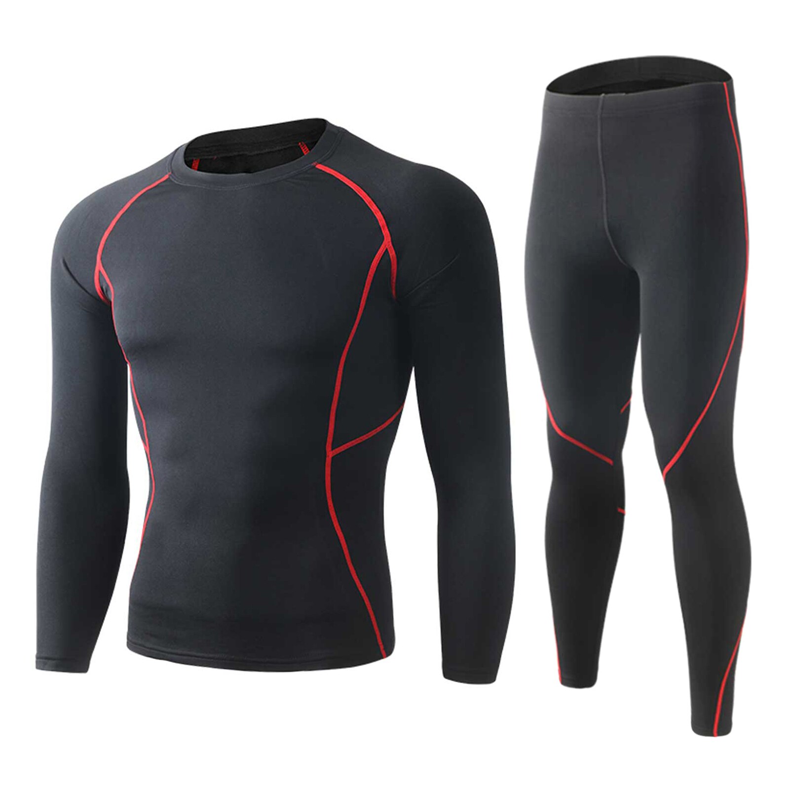 Winter Men Thermal Underwear Set Sweat Shirt Long ... – Vicedeal