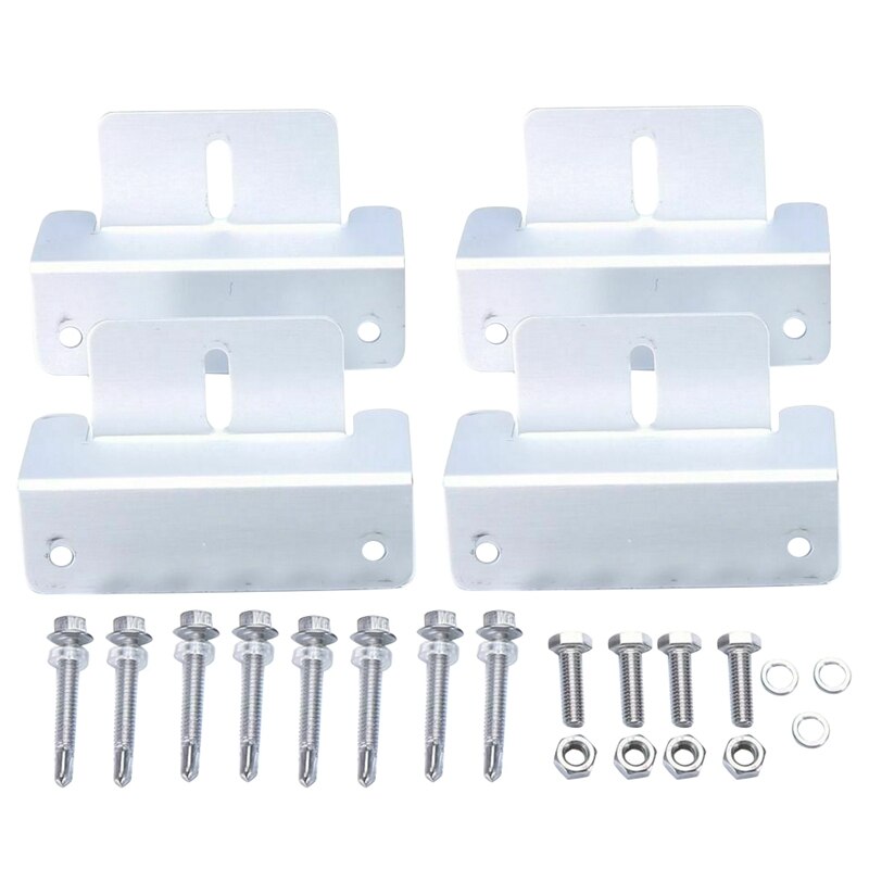4 Pcs Solar Panel Z Bracket Solar Panel Mounting M... – Grandado