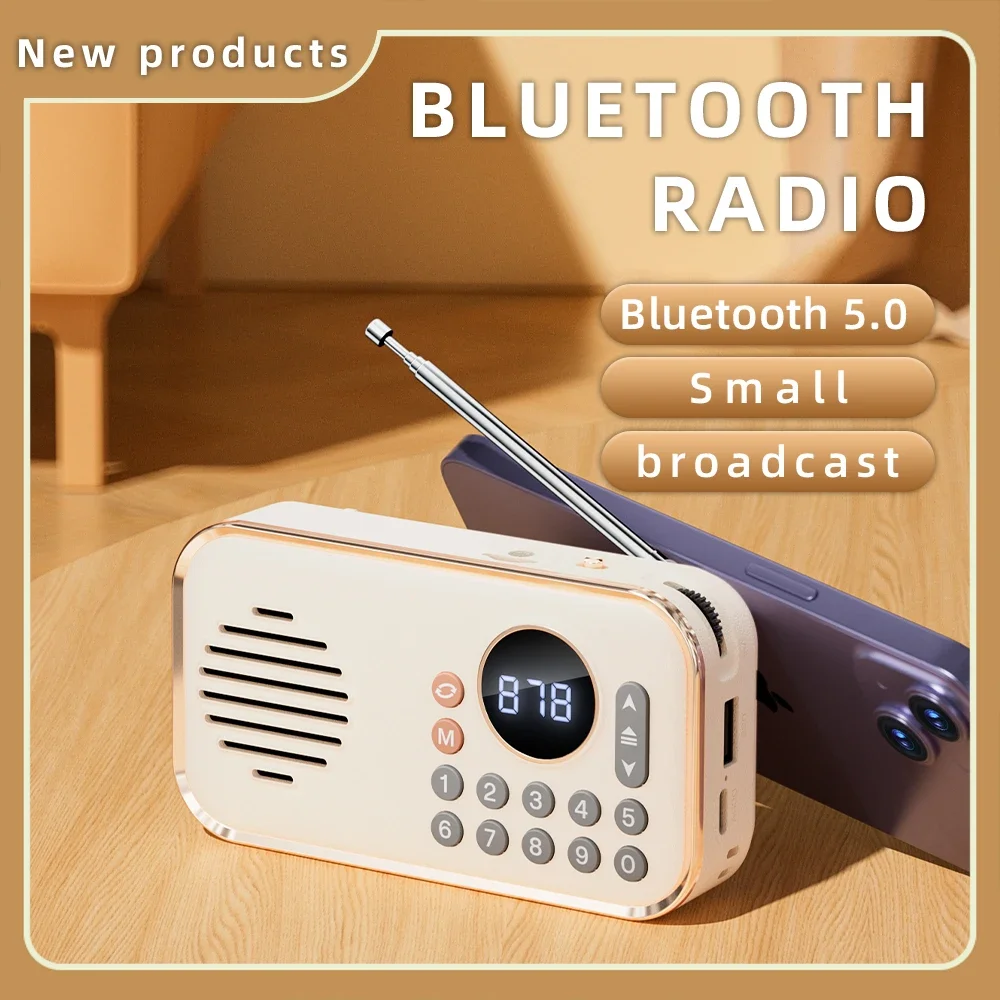 Mini-Bluetooth-Lautsprecher Radio-Stereoanlage mit... – Grandado