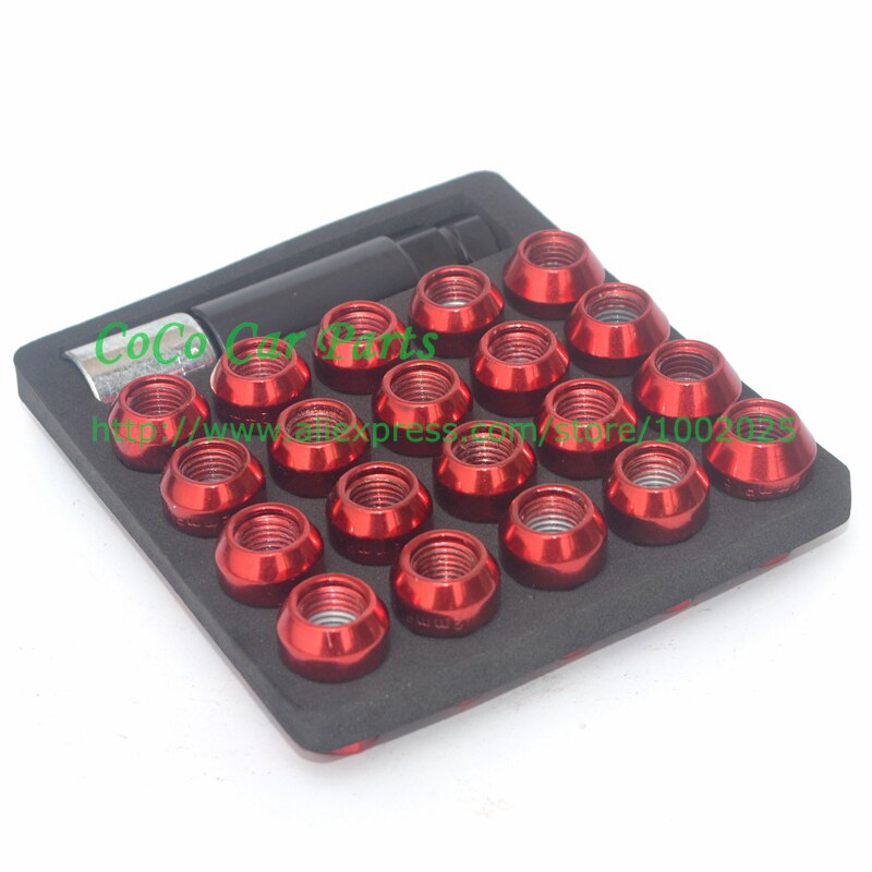 RACING 17 HEX WHEELS LOCK LUG NUTS 12X1.5 1.5 ACOR... – Vicedeal
