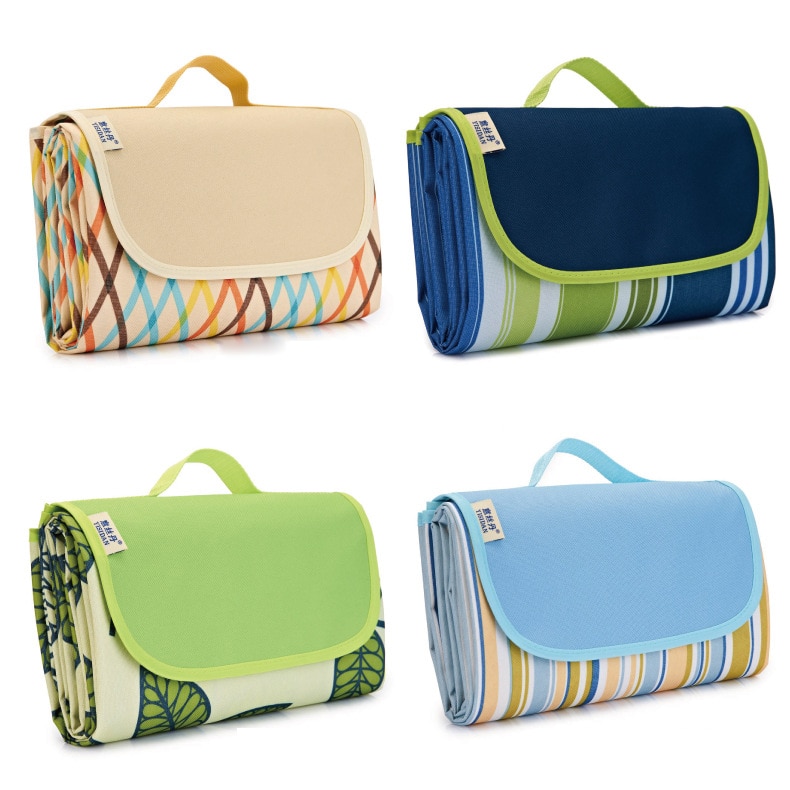 Vattentät oxford vikbar utomhuscamping picknickmat... – Vicedeal