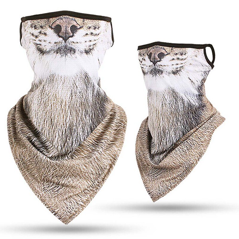 3D Animal Bandana Buffs Neck Gaiter Cycling Fishin... – Grandado
