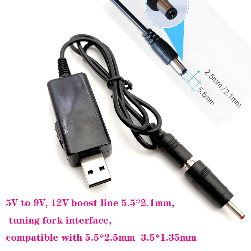 USB Boost Kabel 5V Stap tot 9V 12V Verstelbare Vol... – Vicedeal
