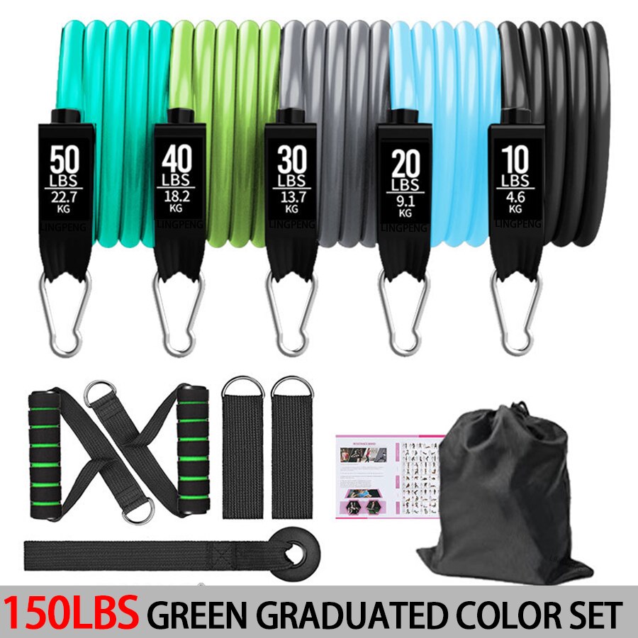 Resistance Band Set for Workout or Home Workout Pe... – Grandado