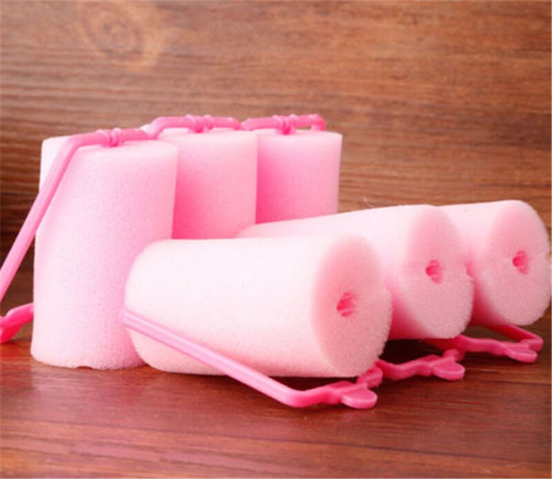 10 unids/pack rollo esponja rizador dormir flexible esponja para ...