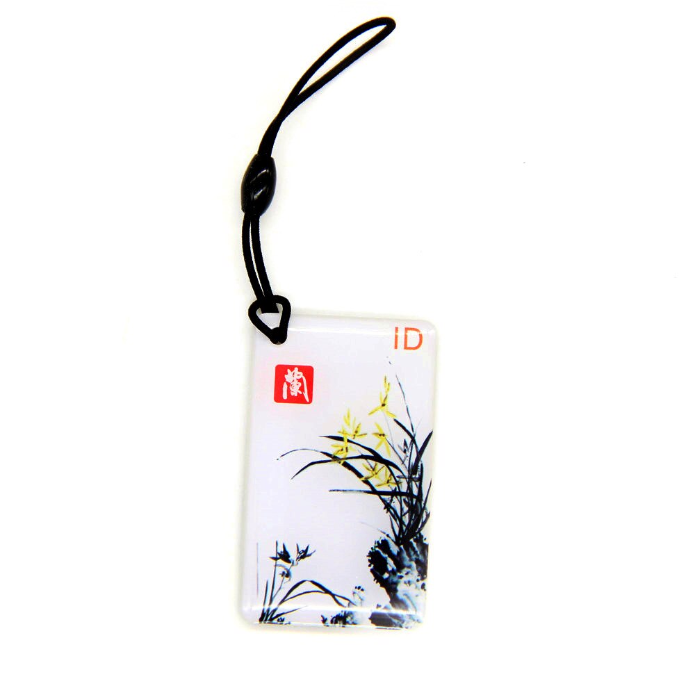 1pcs 125KHZ EM4100 TK4100 Orchid Dropping glue Key... – Grandado