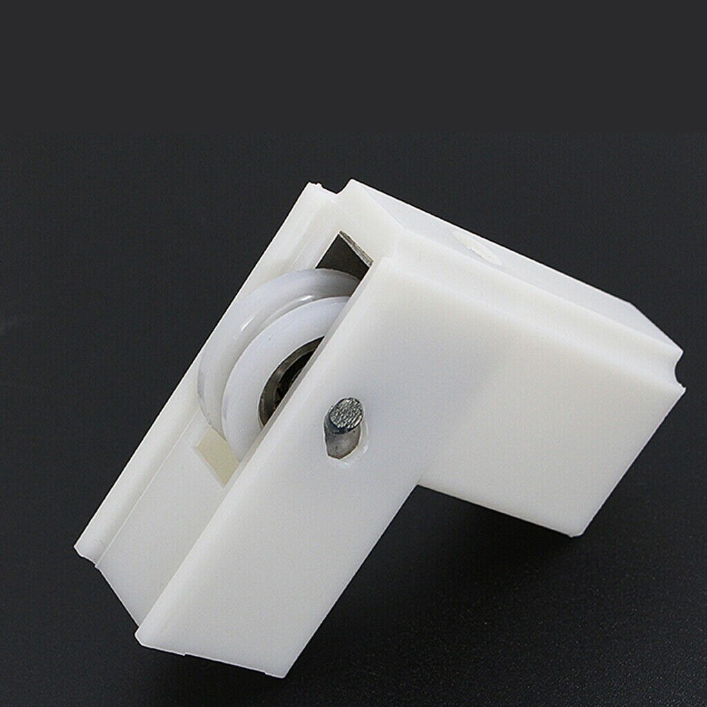 White Wardrobe Windows Sliding Under bottom Roller... – Grandado