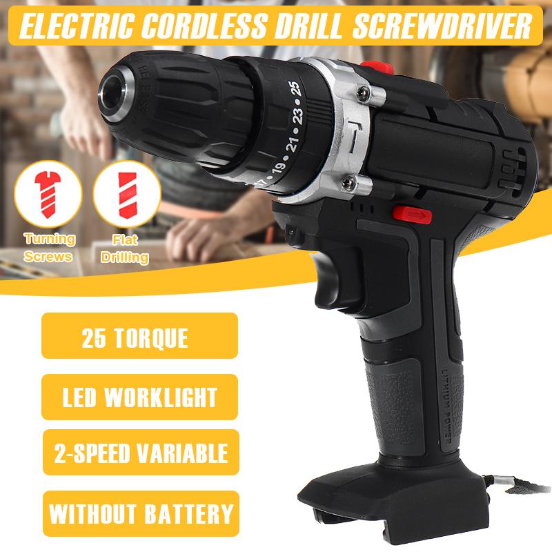 10mm 220V Electric Cordless Brushless Impact Drill... – Grandado