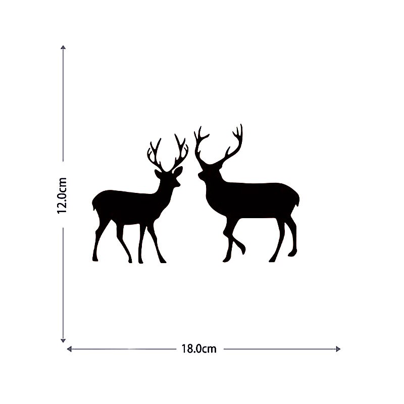 Toilet Stickers Deer Removable One Piece Waterproo... – Grandado
