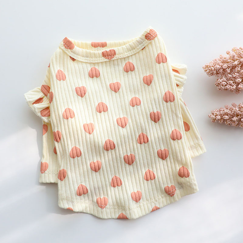 Spring Cat Clothes Print Pet Clothing for Small Ca... – Grandado