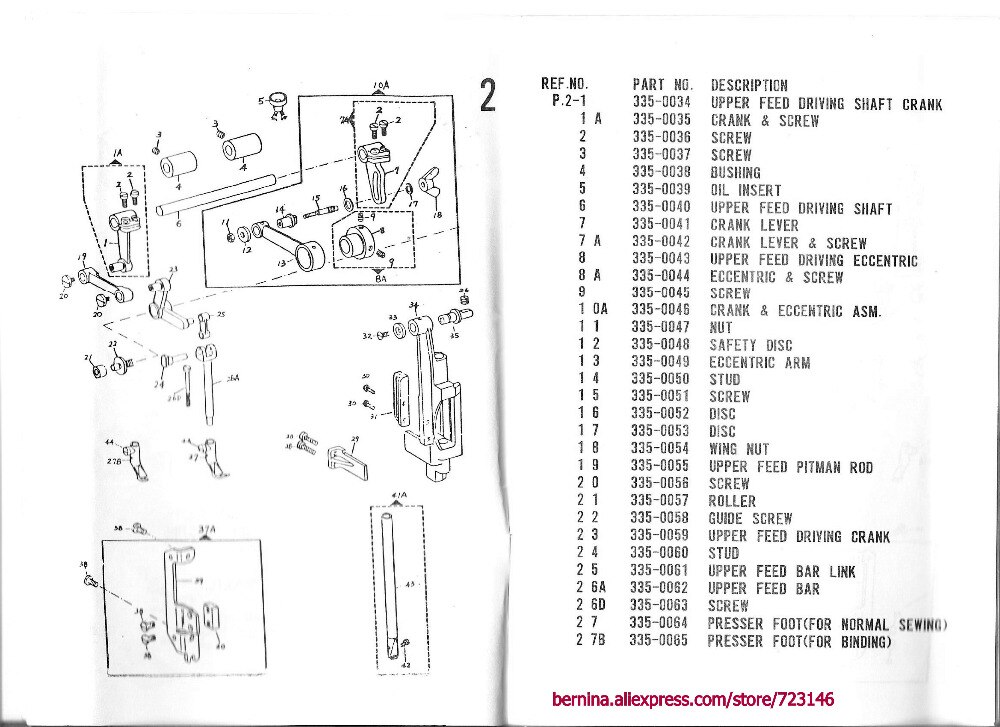 MONTAGEM TENSÃO 91-009328-91 PFAFF 145 146 195 335... – Grandado