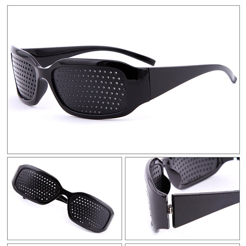 Seemfly Black Pinhole Sunglasses Anti Fatigue Visi Vicedeal