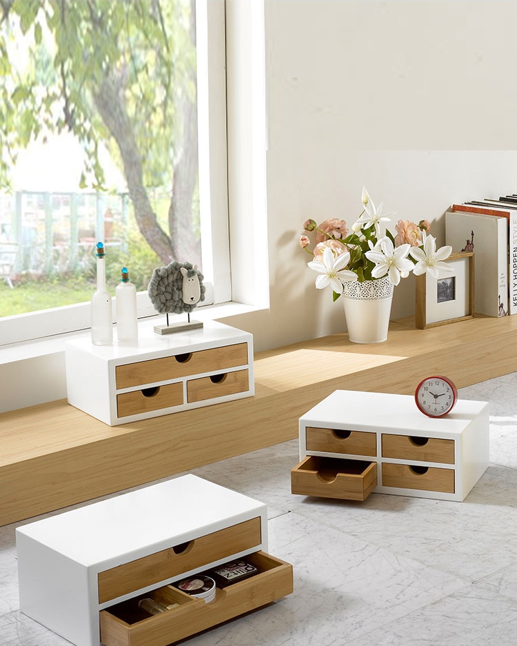 bamboo office desk drawer organizers – Grandado