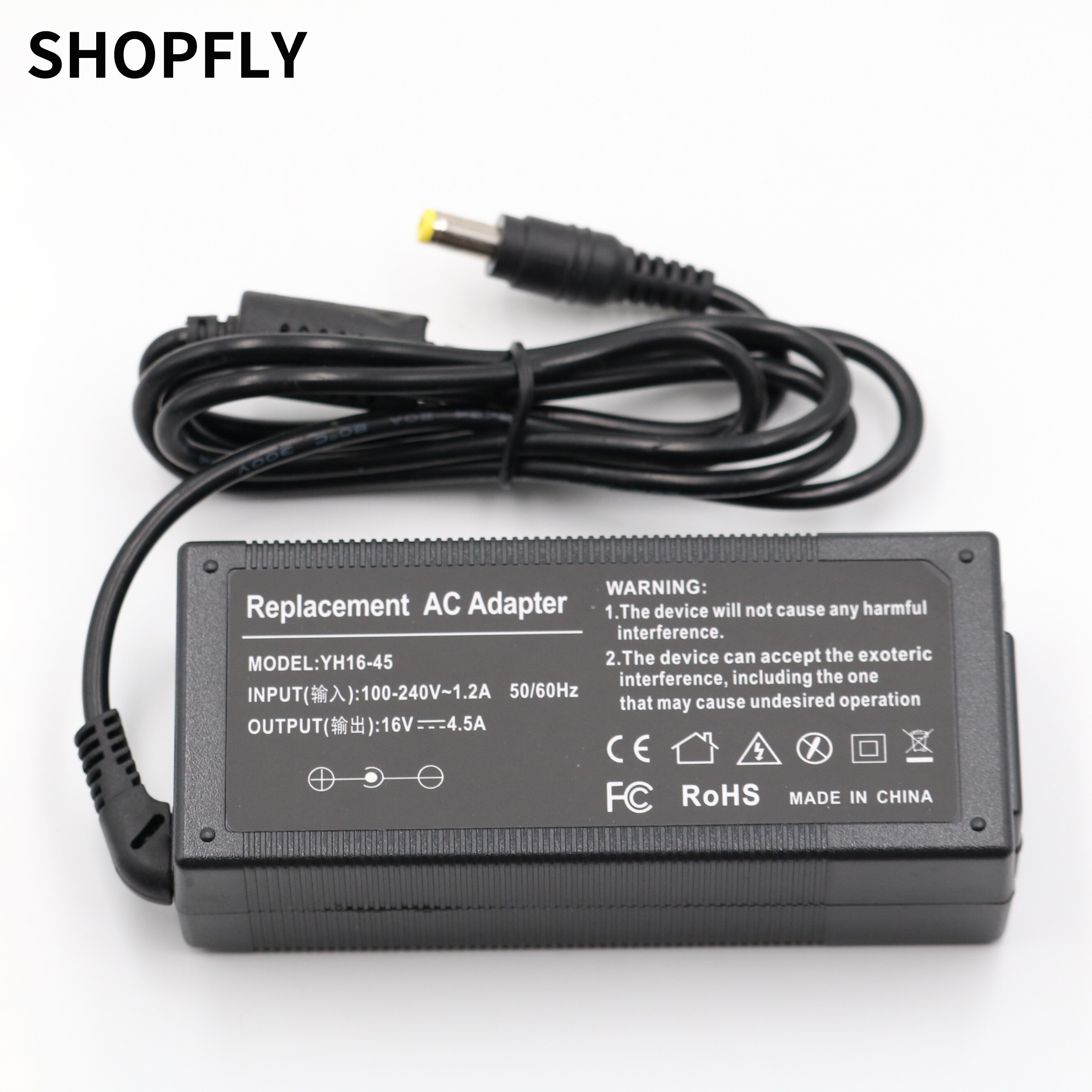 16V 4.5A 72W AC /DC Power Supply Adapter Battery C... – Grandado