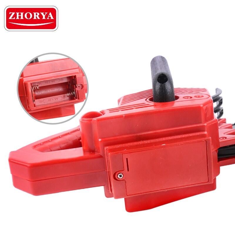 Zhorya Pretend Play Spinning Small Chainsaw with S... – Grandado