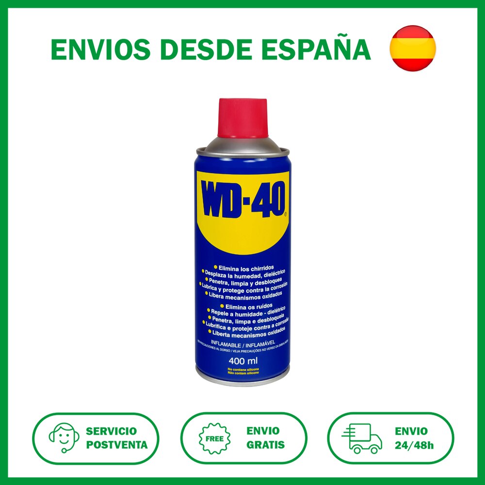 Spray 5 funciones WD-40 400ml. WD-40 producto 5 en... – Grandado
