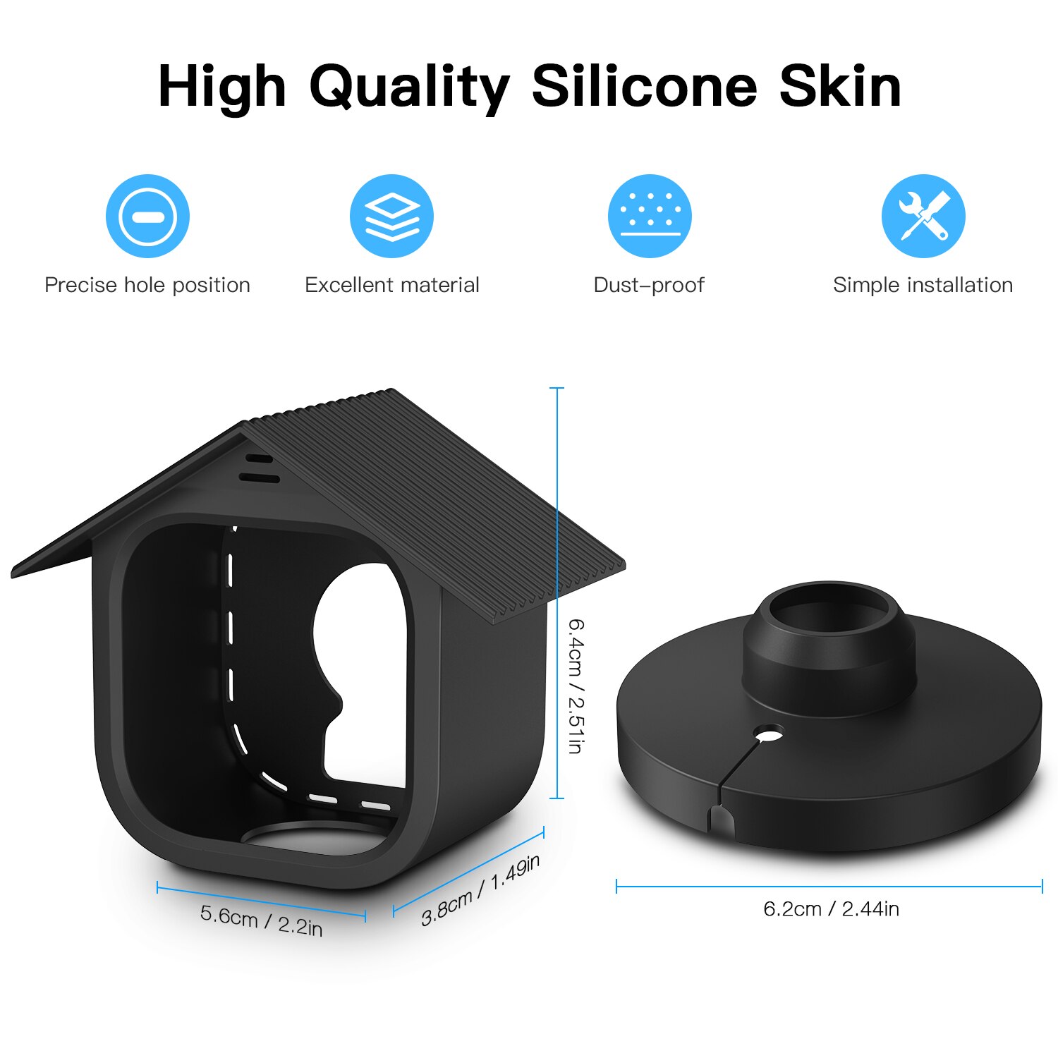 2pc Silicone Protective Covers for Blink Mini Anti... – Grandado