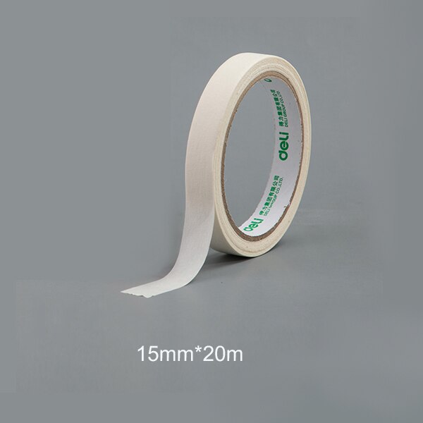Maskeringstejp vit färg 12/18/24/36mm enkelsidig t... – Grandado