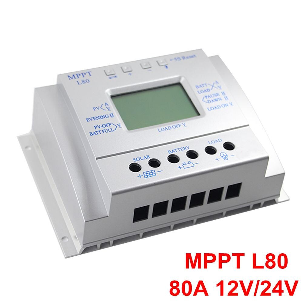 MPPT PWM Solar Controller 20A 30A 40A 60A 80A 12V ... – Vicedeal