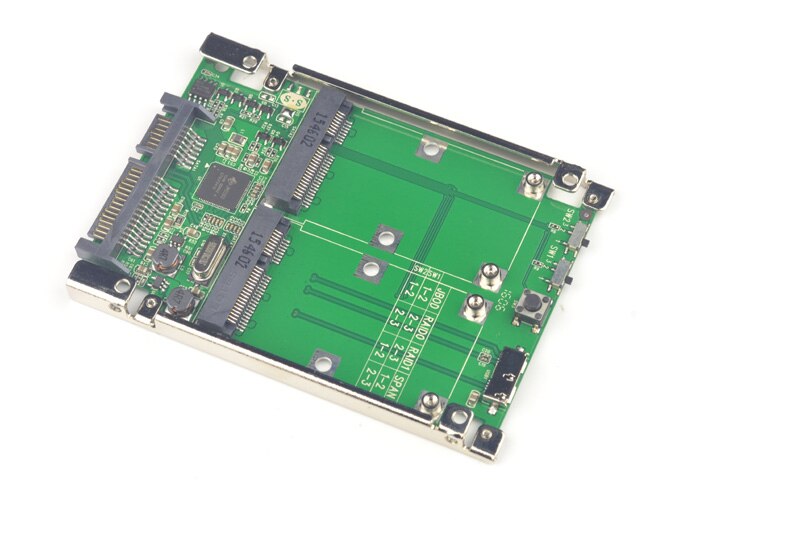 Sata 6g/ usb 3.0 to 2x msata adapter raid card m ... – Grandado