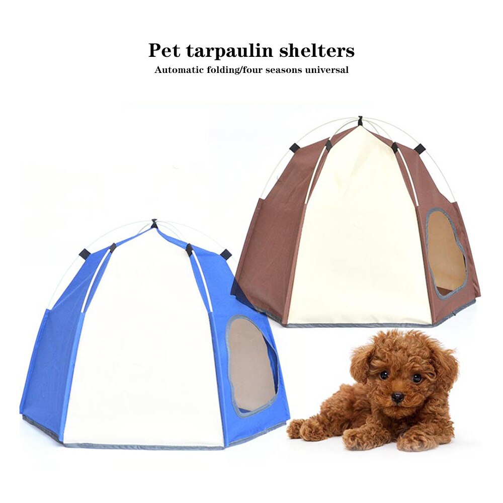 Portable Foldable Cute Pet Dogs Tent Outdoor Indoo... – Vicedeal