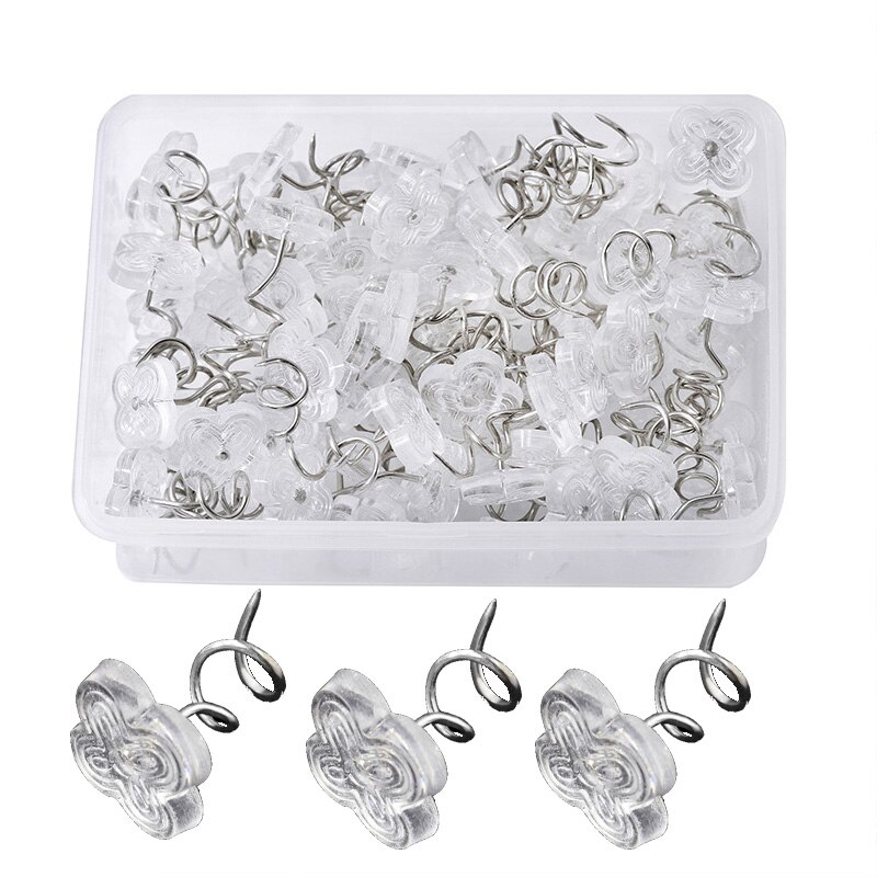 100PCS Stainless Steel Transparent Spiral Nail Sof... – Vicedeal