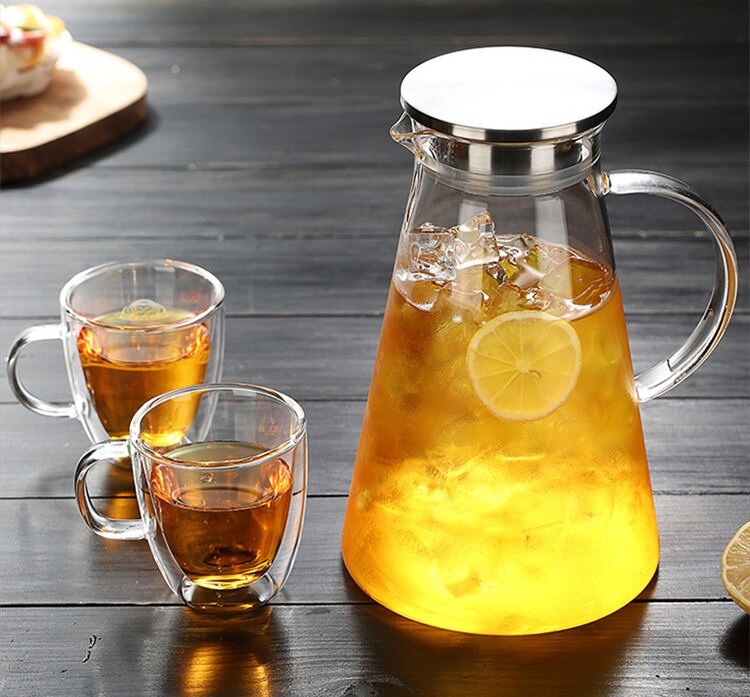 Multi-size Lead-free Double Wall Handmade Glass Wi... – Vicedeal