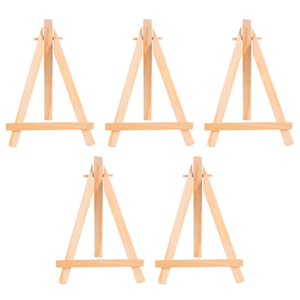 5pcs Portable Mini Wooden Easel Display Stand Trip... – Vicedeal