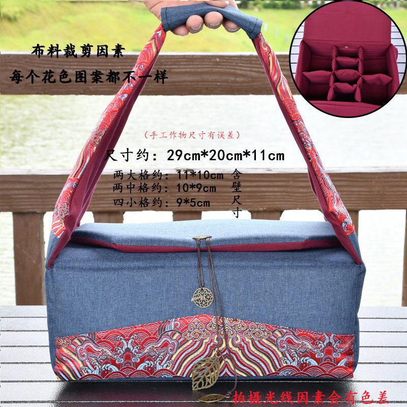 Tea Cozies Travel Tea Set Storage Bag Portable 4 P... – Grandado