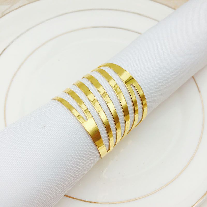 24/12pcs Back Model Wedding Napkin Ring Table Deco... – Vicedeal