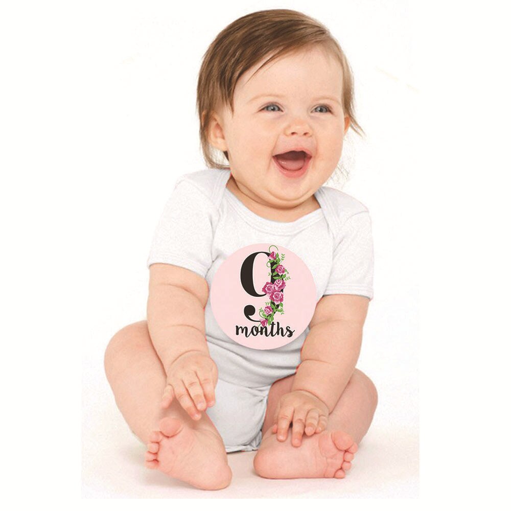 Baby Milestone Photo Cards - Set of 12 Photo Cards... – Grandado