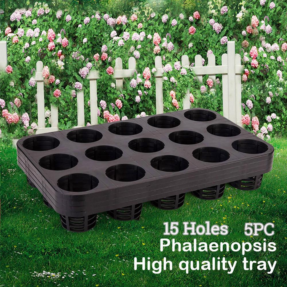 5PC Phalaenopsis Shape Basin Bracket Nursery Pots ... – Vicedeal