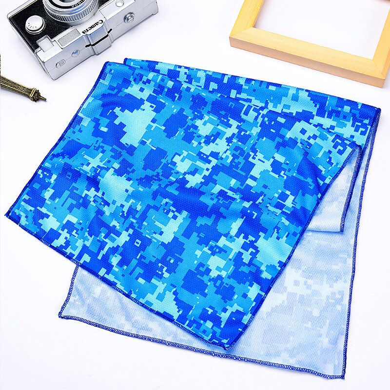 Sports Towel Instant Ice Cooling Towel Printed Col... – Grandado