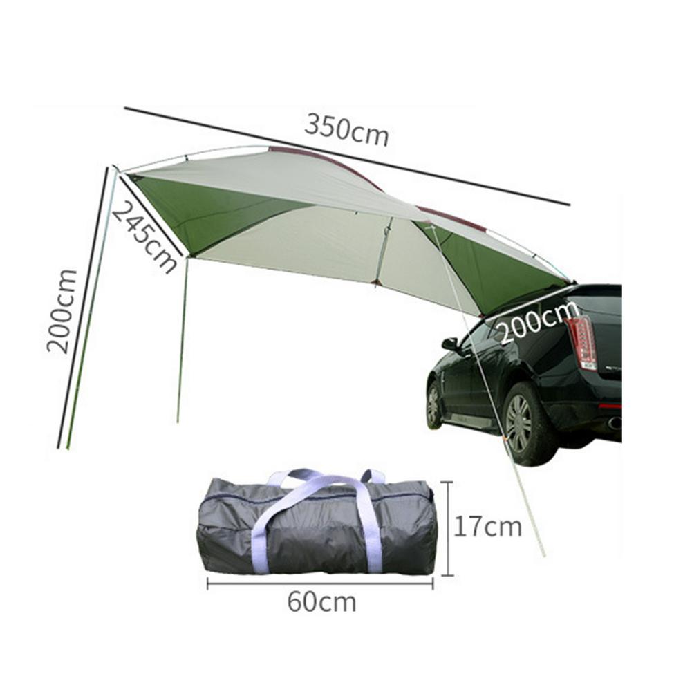 Car Tent Portable Waterproof Camping Shelter Car R... – Grandado