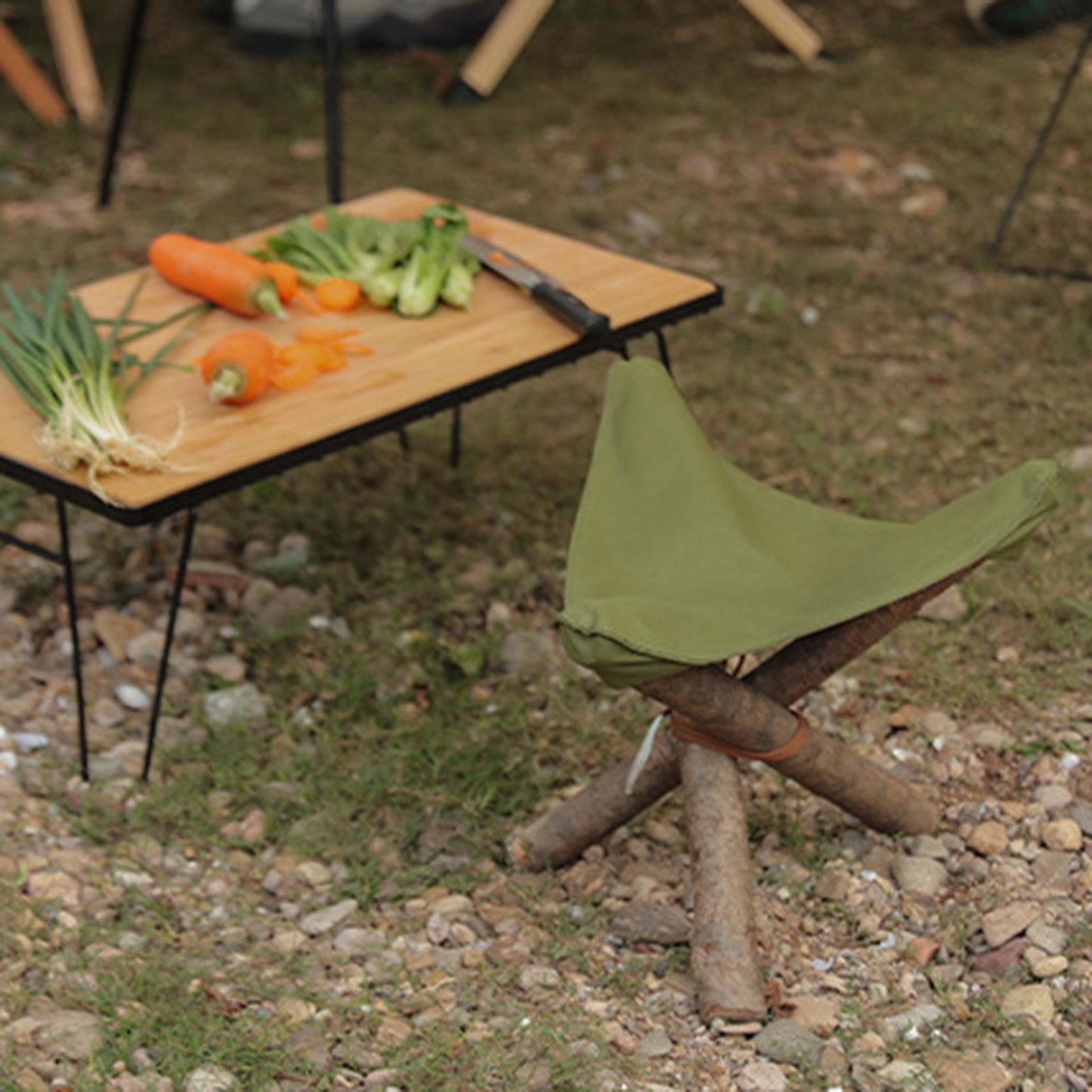 Outdoor Triangle Stool Fabric Camping Portable Tri... – Grandado
