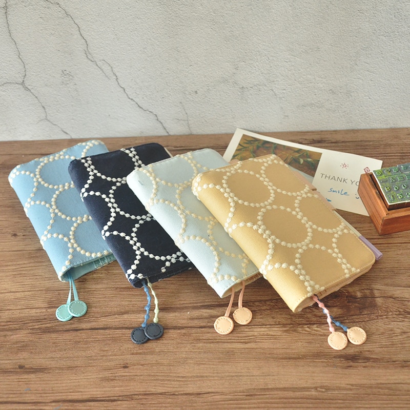 Cute Embroidery Soft Cloth Cover For Standard A5/A... – Vicedeal