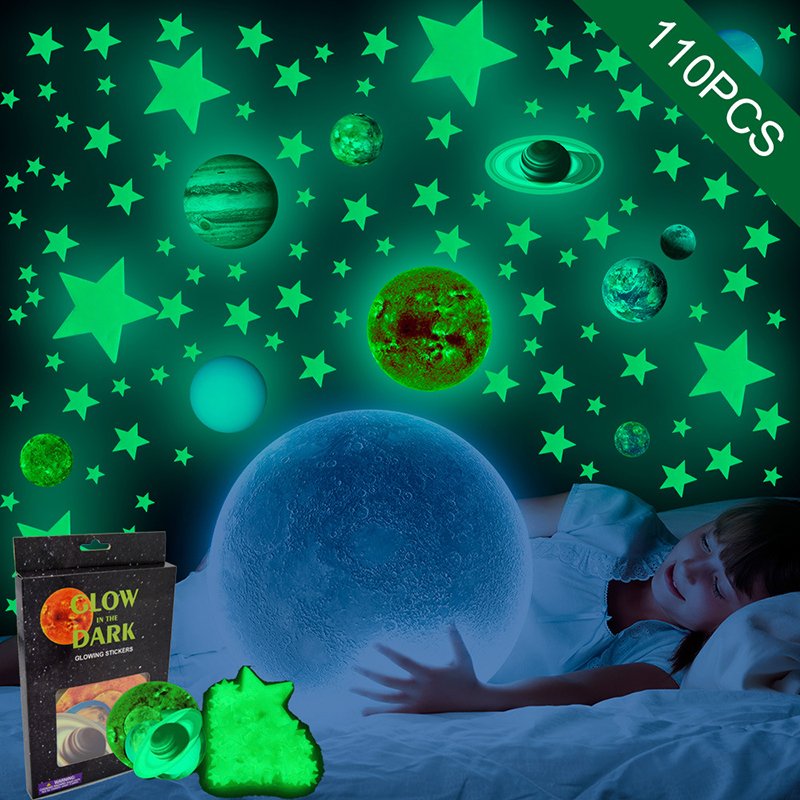 Luminous Wall Stickers Stars Stickers Glow In The ... – Vicedeal