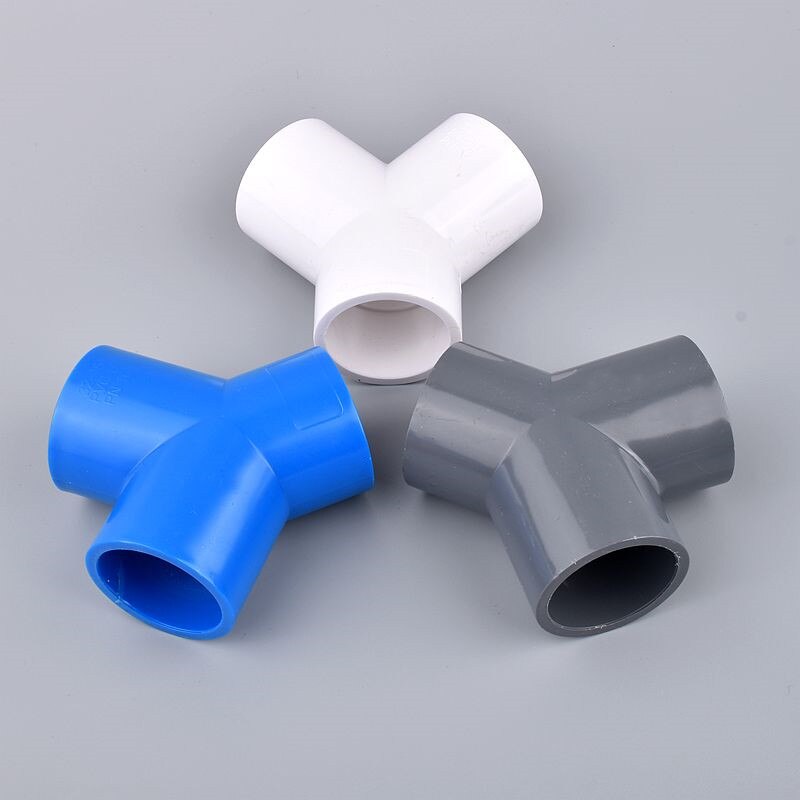 2Pcs I.D 20 25 32 40 50 63mm PVC Pipe Y Type Conne... – Grandado