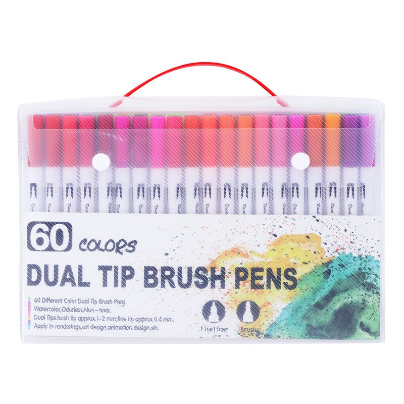 12/36/60/72/100Colors FineLiner Drawing Art Marker... – Vicedeal