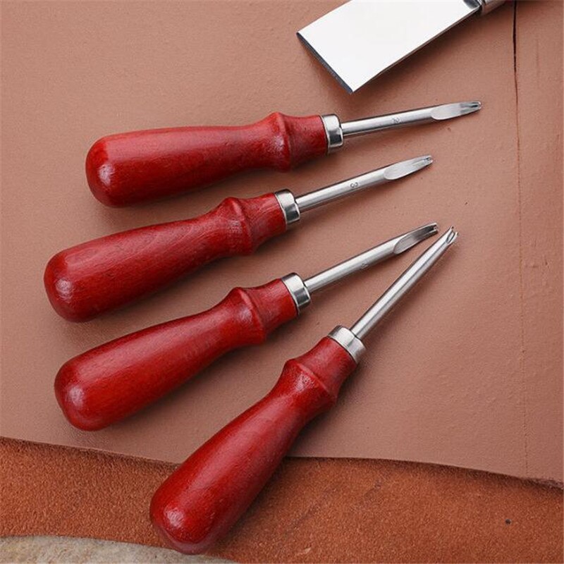 Skarp læder craft edge beveler skiving beveling kn... – Vicedeal