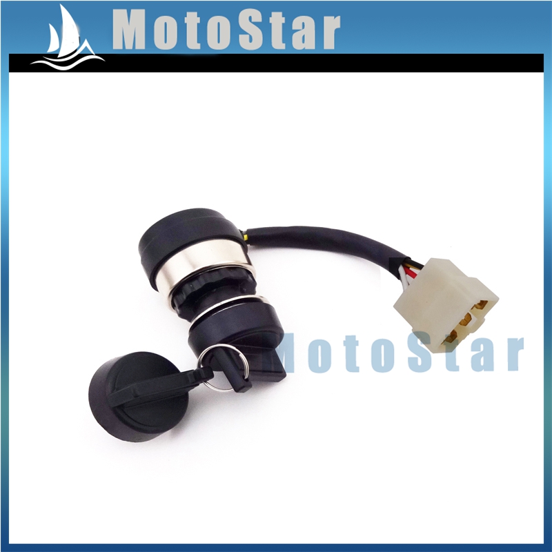 5 Wire On Off Kill Ignition Key Switch For 170F 17... – Vicedeal