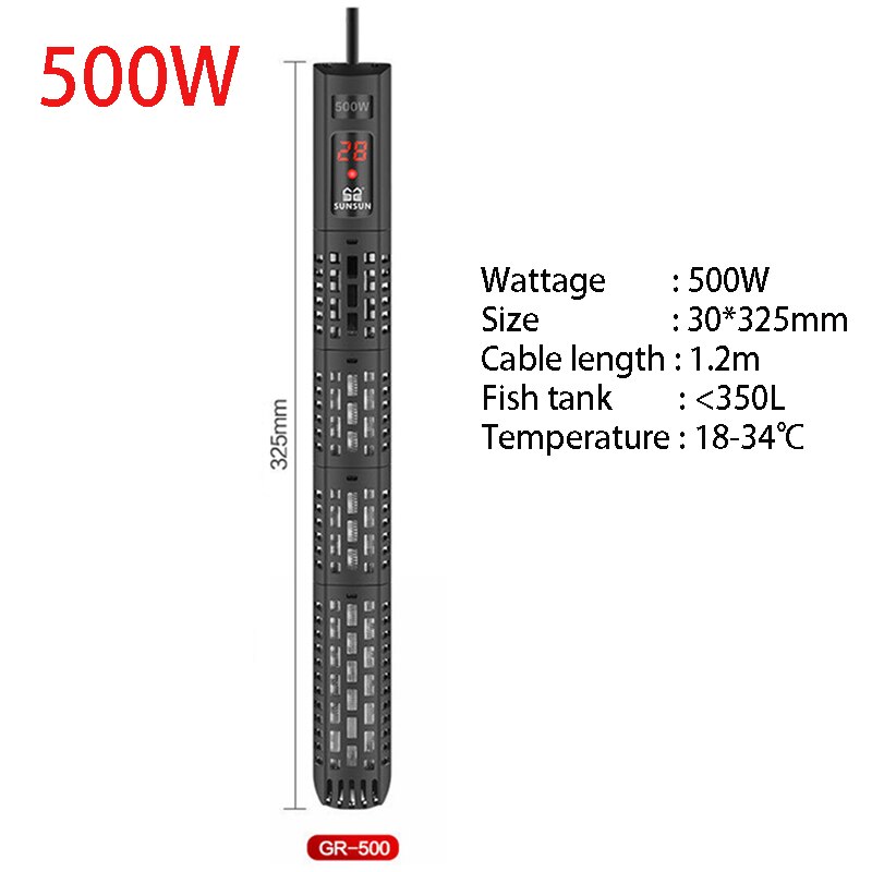 220V-240V Aquarium Submersible Heater Fish Tank LC... – Vicedeal