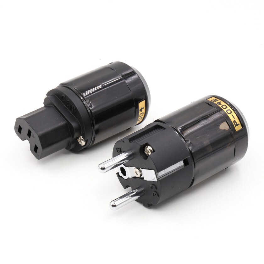 Paar P-004E Eur Stekker Schuko Plug C-004 Iec Conn... – Vicedeal