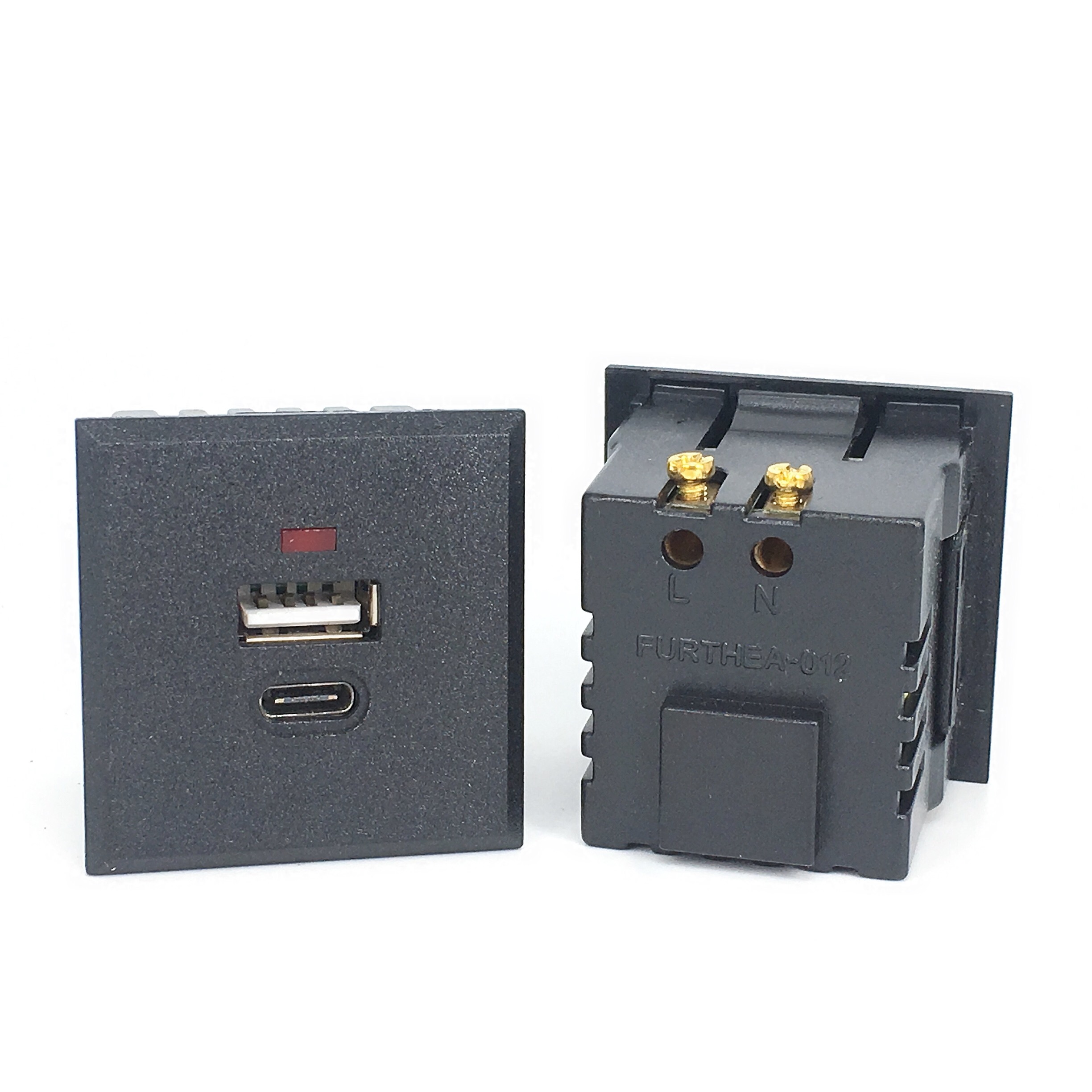 Usb + Type -C Ac Power Socket Ingebed Desktop Bakj... – Vicedeal