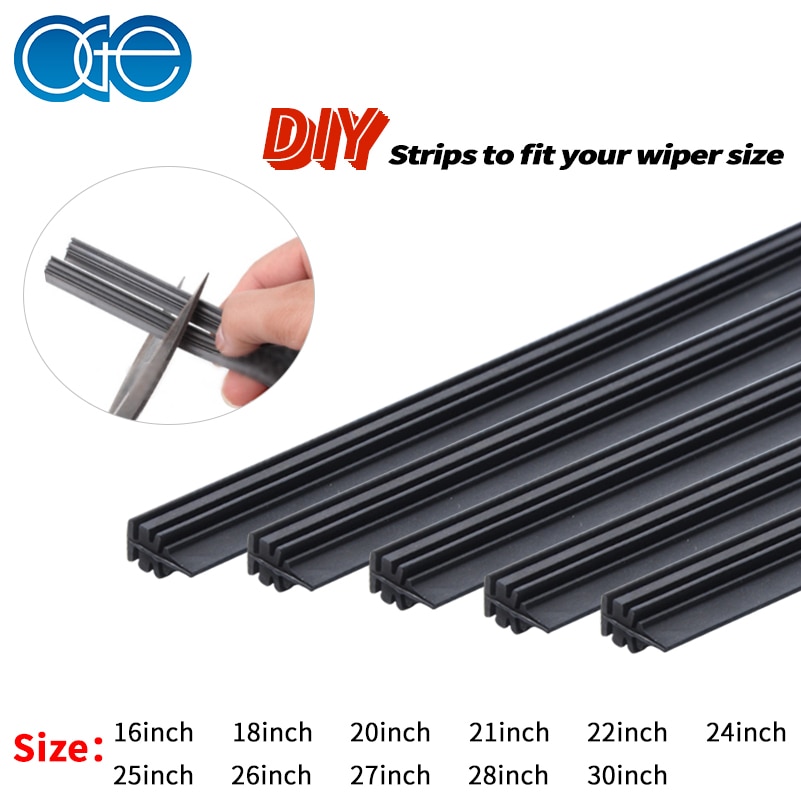 5Pair Universal Car Wiper Blade Rubber Refill Natu... – Grandado